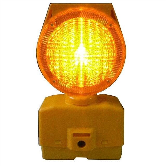 Easy Installation 1.2V 1000MAH Solar Powered Warning Lights For Traffic